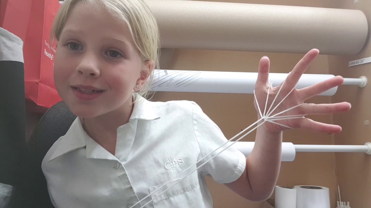 How to make a broom stick with string - YouTube