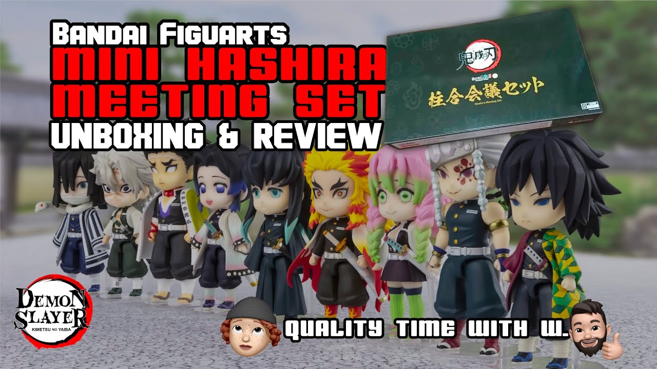 Demon Slayer MINI Hashira Meeting by Bandai Figuarts - Unboxing ...