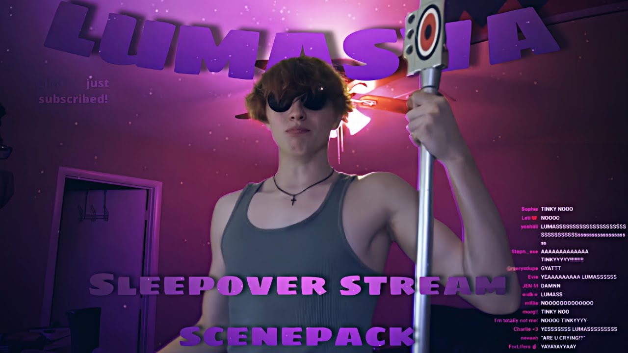 LUMASVA⁀ sleepover stream scenepack - YouTube
