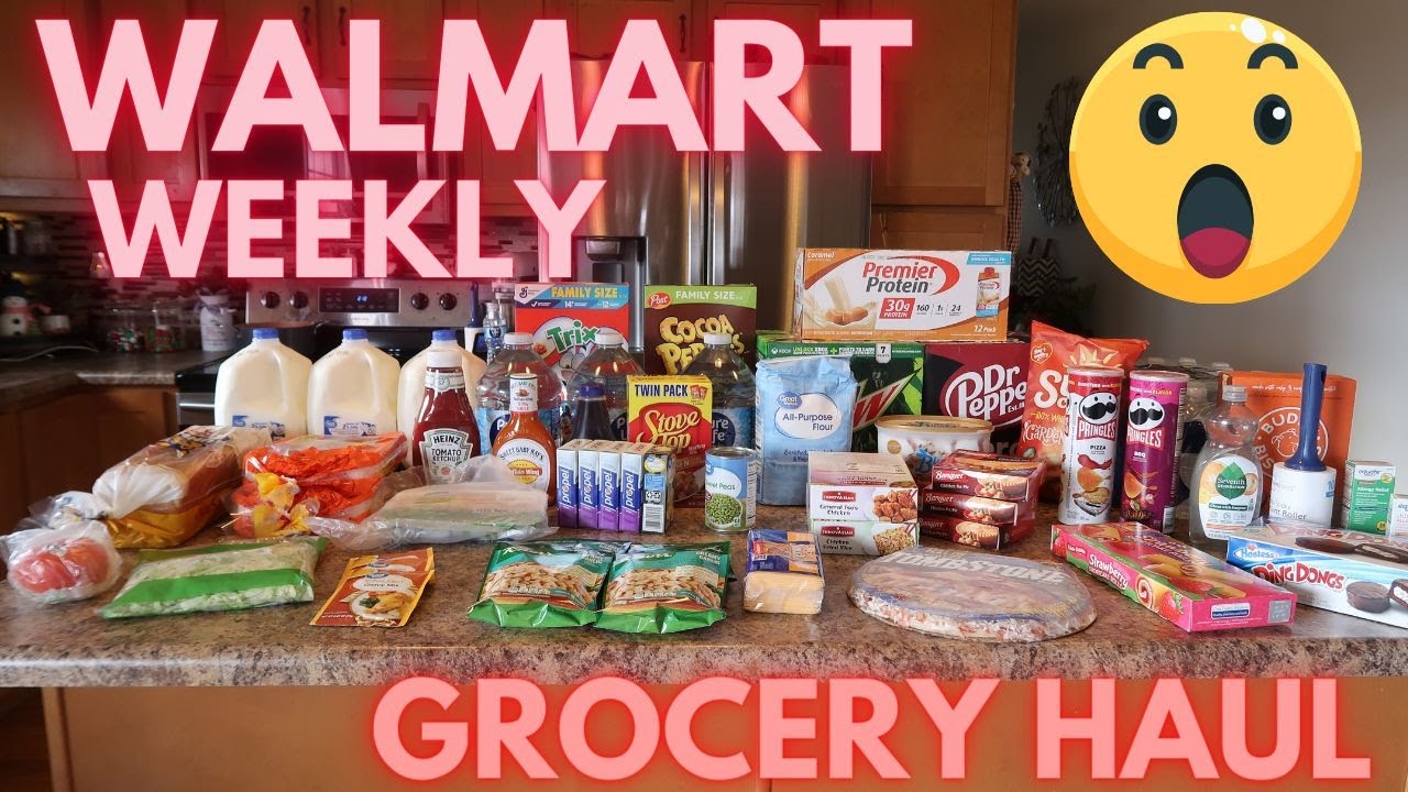 $230 BIG WALMART WEEKLY GROCERY HAUL {pickup} 12.4.23 - YouTube