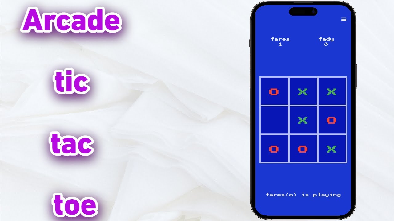 Arcade tic tac toe | flutter - YouTube