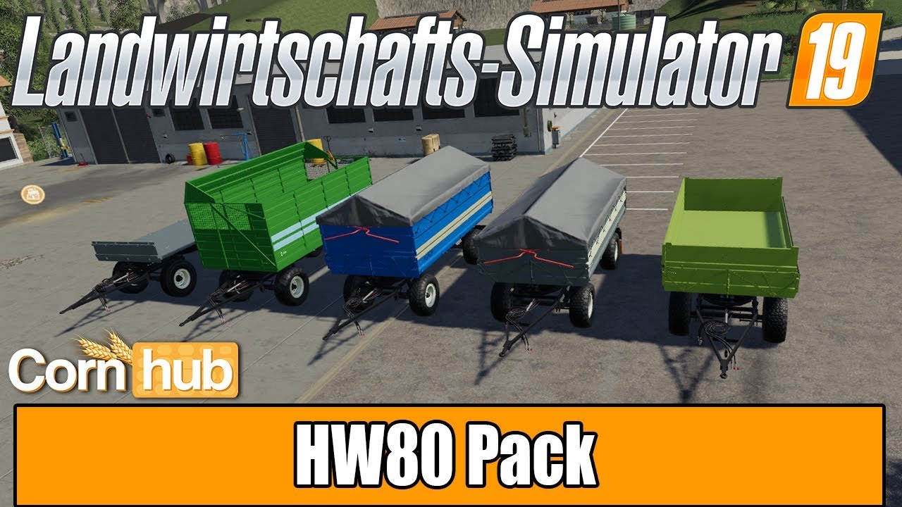 LS19 Modvorstellung - HW80 Pack - LS19 Mods - YouTube