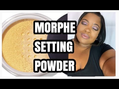 Morphe Brushes Bake & Set Setting Powder First Impression and Wear Test ...