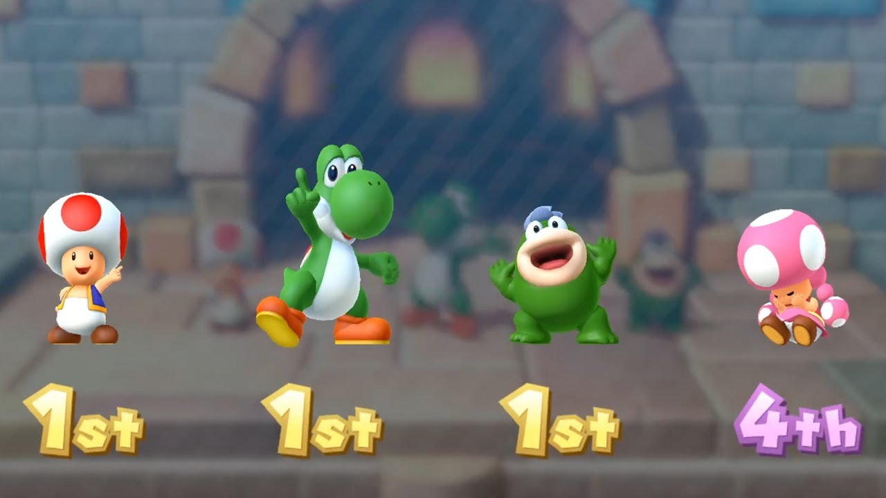 Mario Party 10 - Minigame - Toad Toadette Vs Spike Yoshi (Master Cpu ...