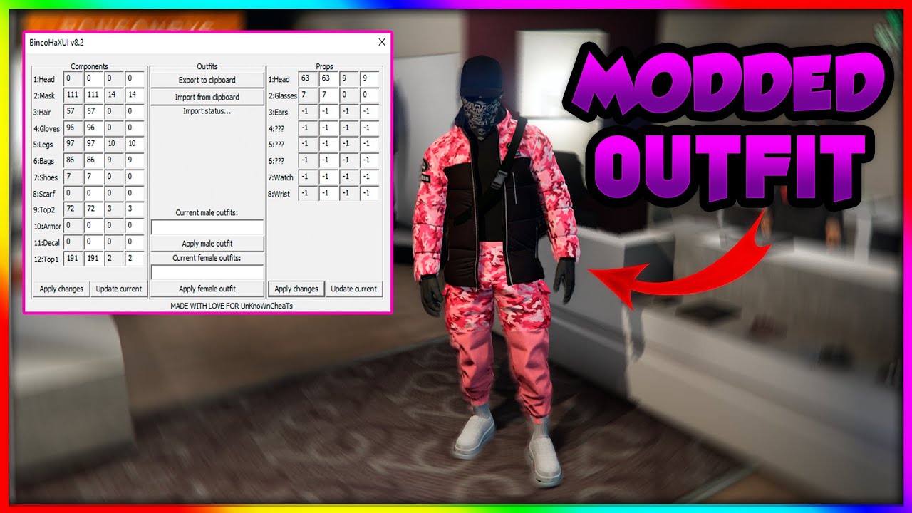 GTA V | 10 BEST MALE MODDED OUTFITS USING BINCO HAX - YouTube
