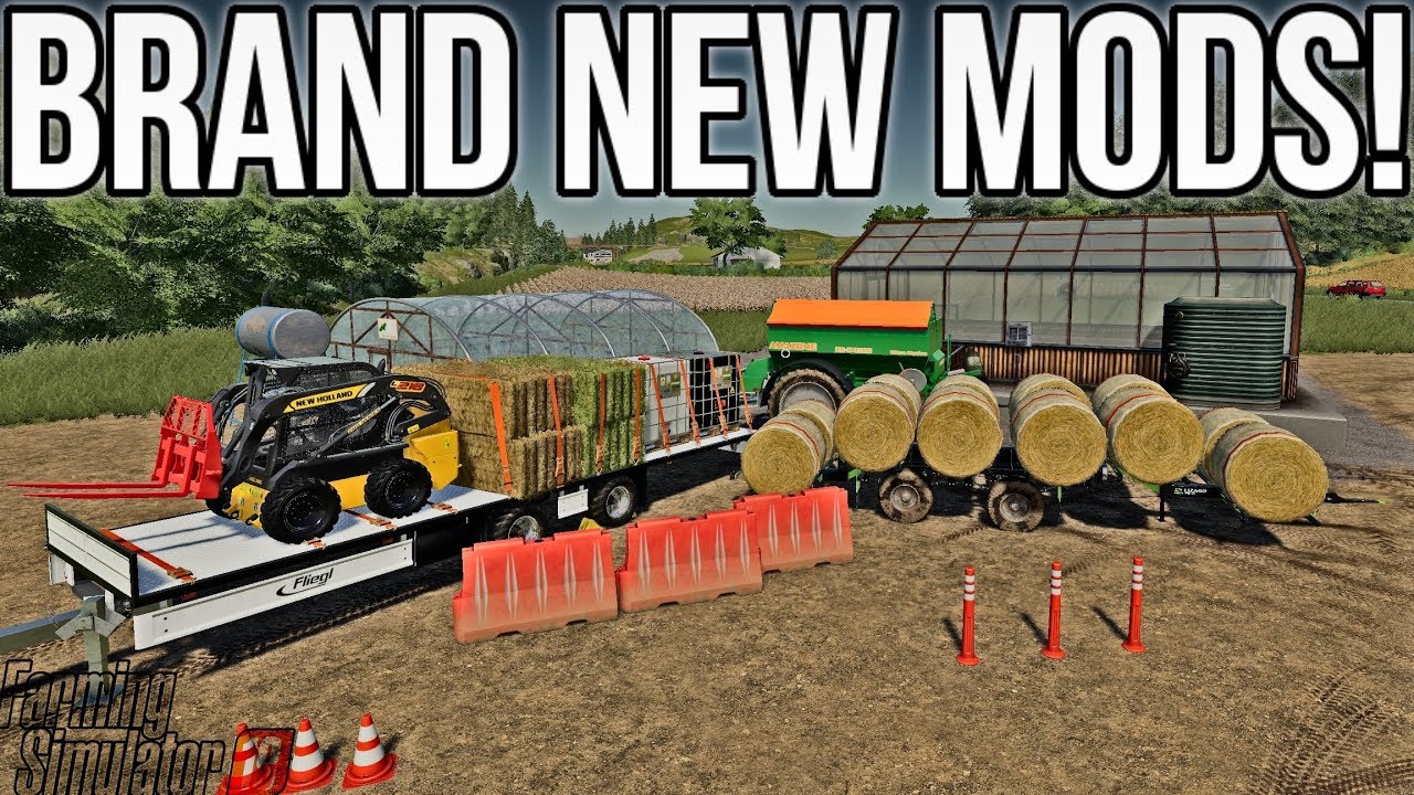 NEW MODS & NEW MAP OUT NOW FOR FARMING SIMULATOR 19! - YouTube