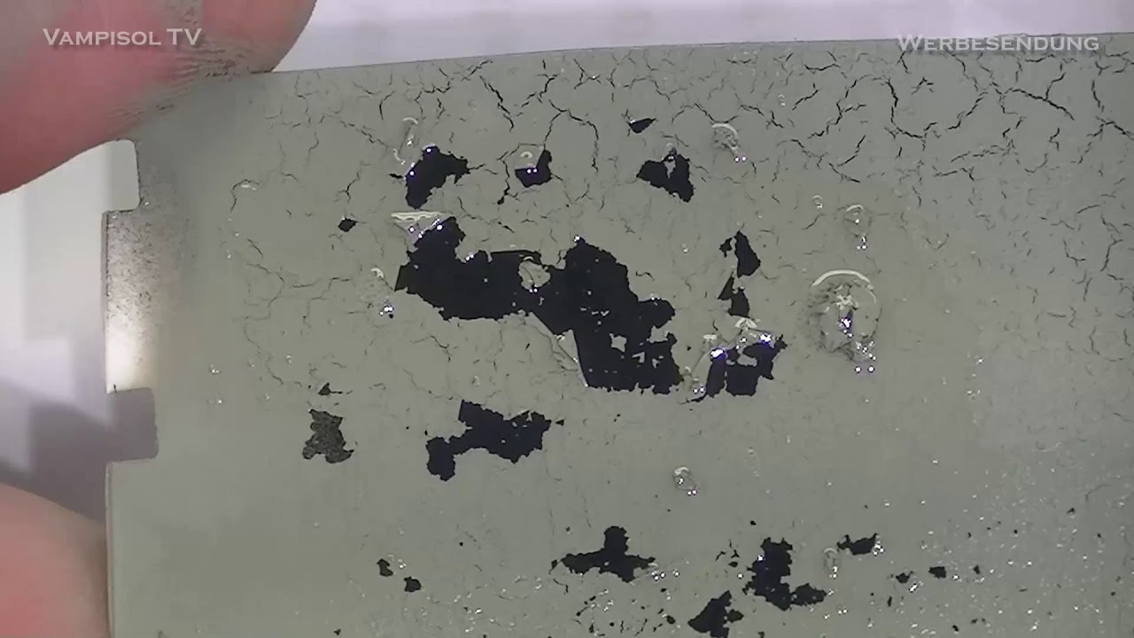 Chipping mit Acryl, Lacquer, Enamel und Nitro - YouTube