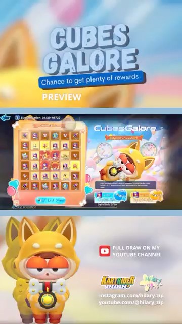 Cubes Galore Corgi Bazzi | KartRider Rush+ #kartriderrush #카러플 #krr ...