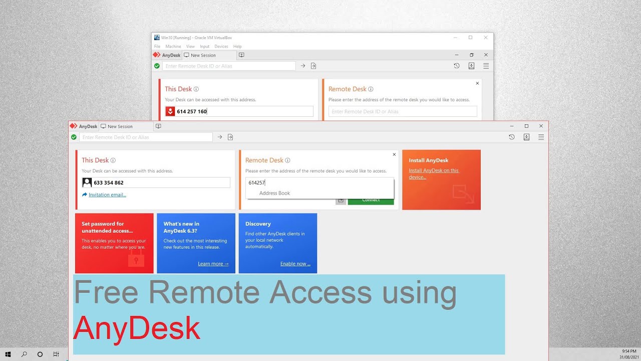 How to install free remote access software AnyDesk (2021) - YouTube