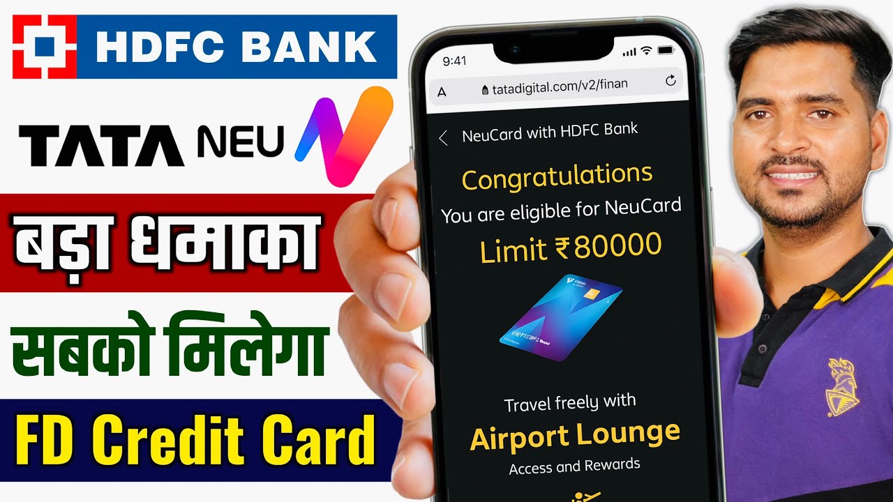 TATA Neu FD Credit Card | HDFC Bank TATA Neu Credit Card Apply | Credit ...