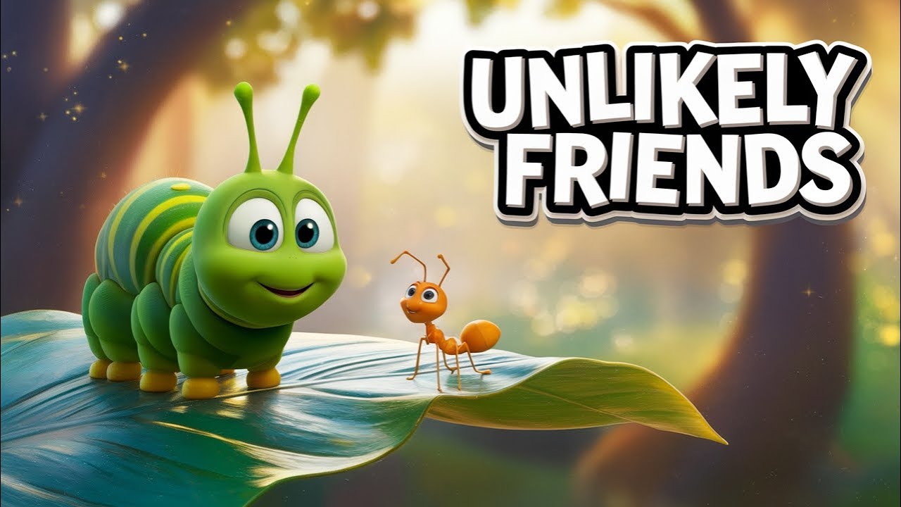 The Brave Caterpillar and the Helpful Ant | Coco and Andy's Adventure ...