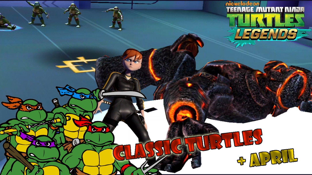 Classic Turtles and April Walkthrough - Chapter 1 - TMNT Legends - YouTube