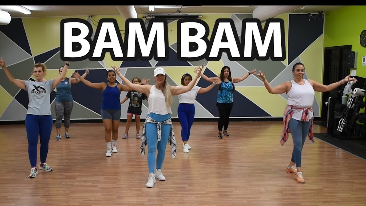 BAM BAM-Camila Cabello & Ed Sheeran Zumba Dance Choreography Cardio ...