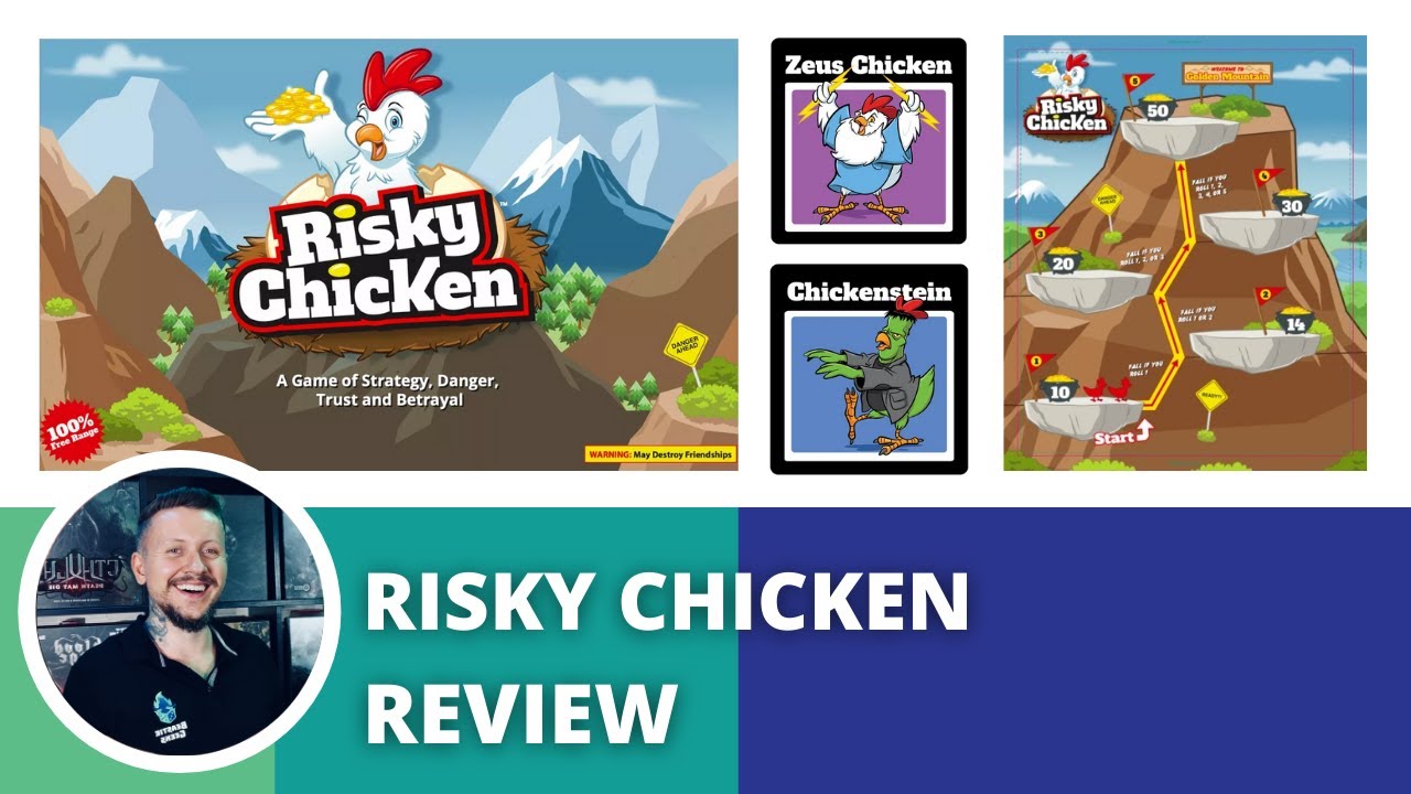 Risky Chicken: Honest & Precise Review. Party game for greedy chickens ...