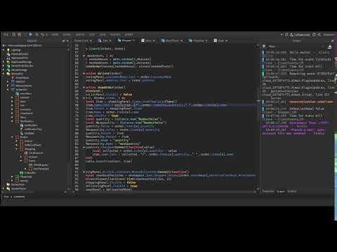 Game scripting with LUA: Working on making a Roblox Game - YouTube
