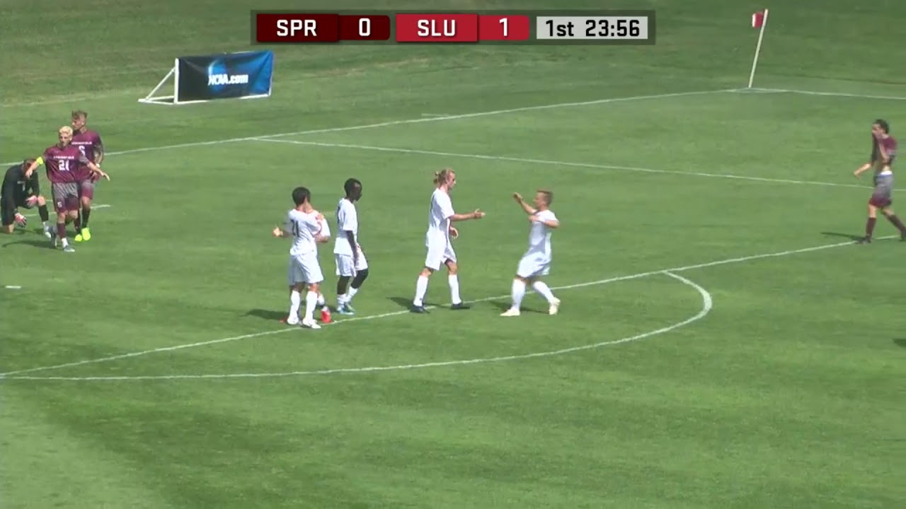 St. Lawrence 4, Springfield 1 (men's soccer) - YouTube