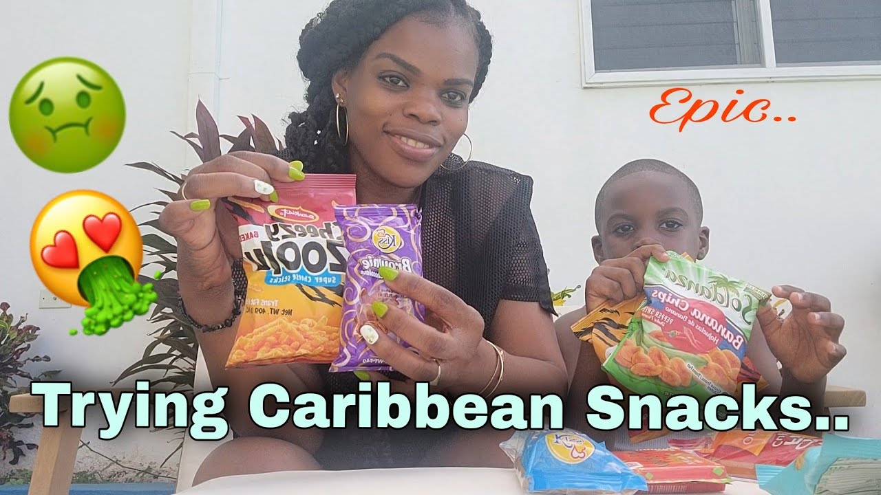 Rating Caribbean Snacks.. NEW. 🤤 - YouTube