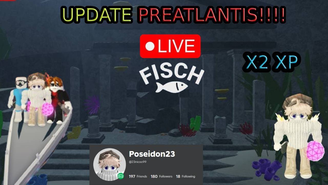 FISCH LIVE! JUGANDO CON SUBS!! - YouTube