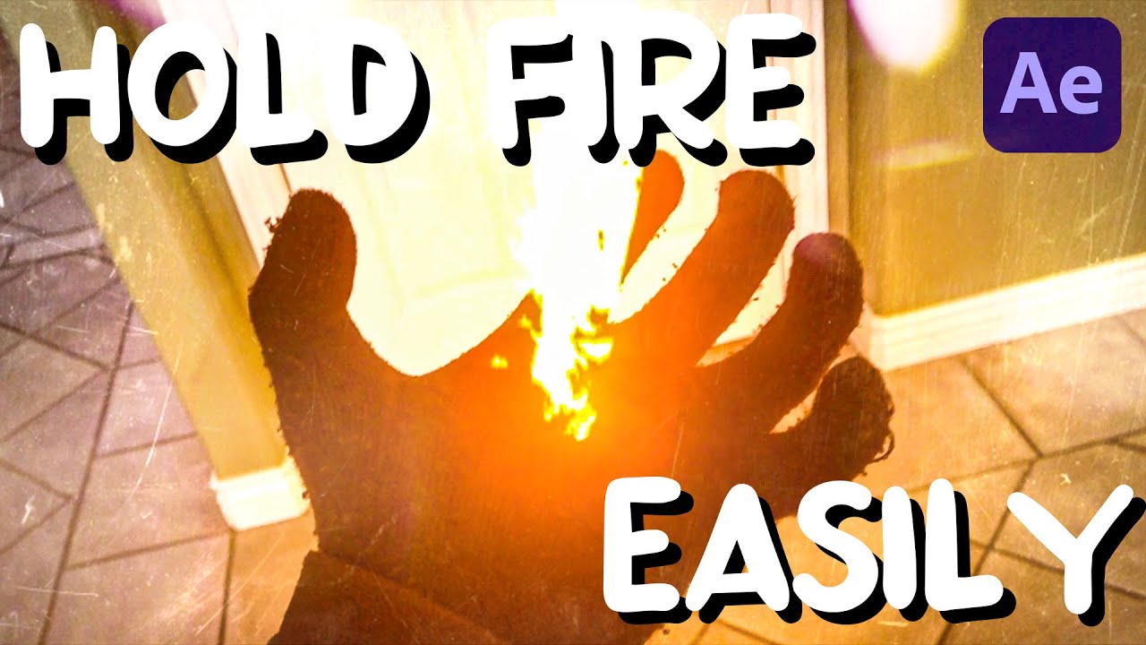 How to HOLD FIRE in AFTER EFFECTS - YouTube