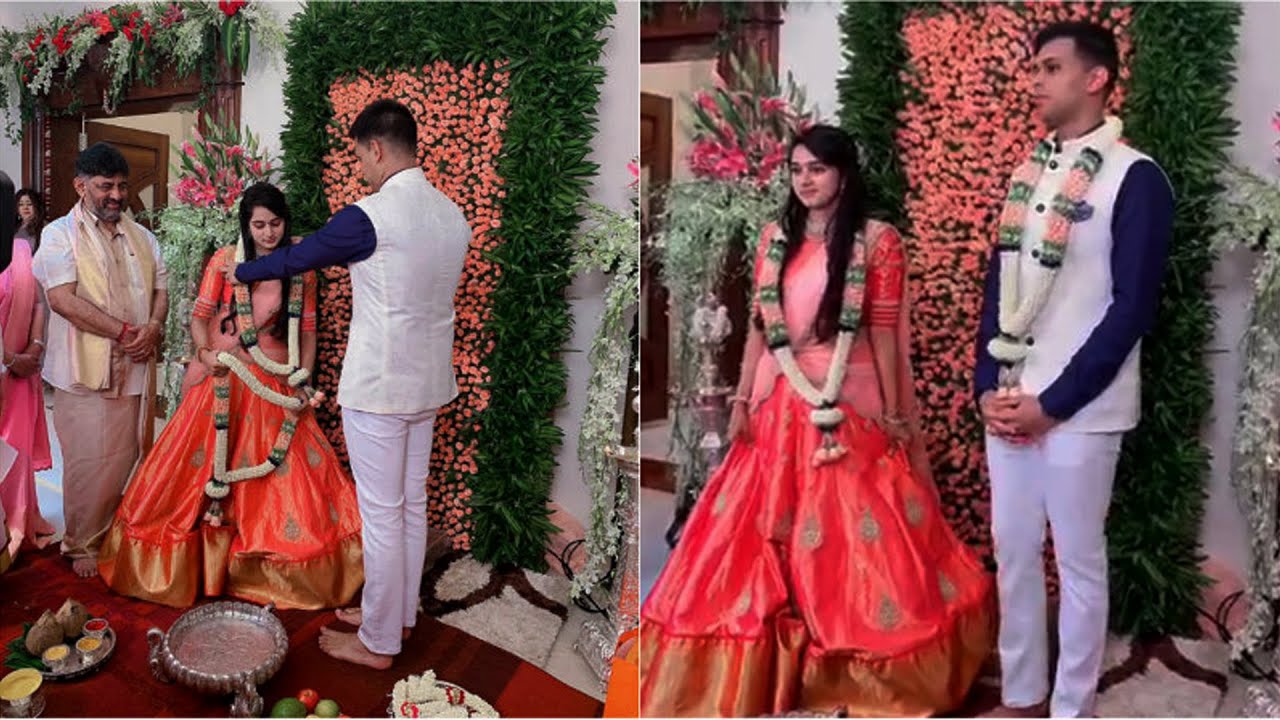 DK Shivakumar's daughter Aishwarya set to marry VG Siddartha's son ...