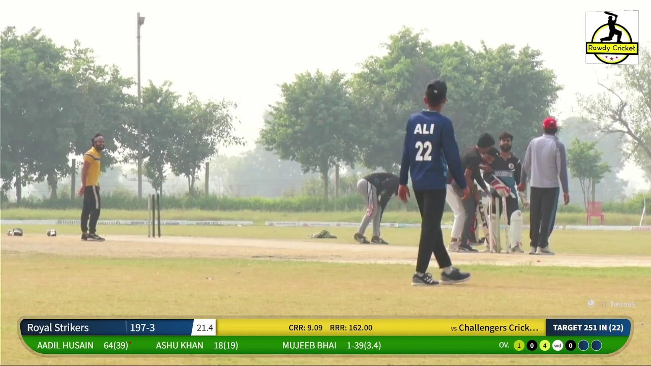 Challengers Cricket Club Vs Royal Strikers Sarpanch Dargai Ground Daily ...