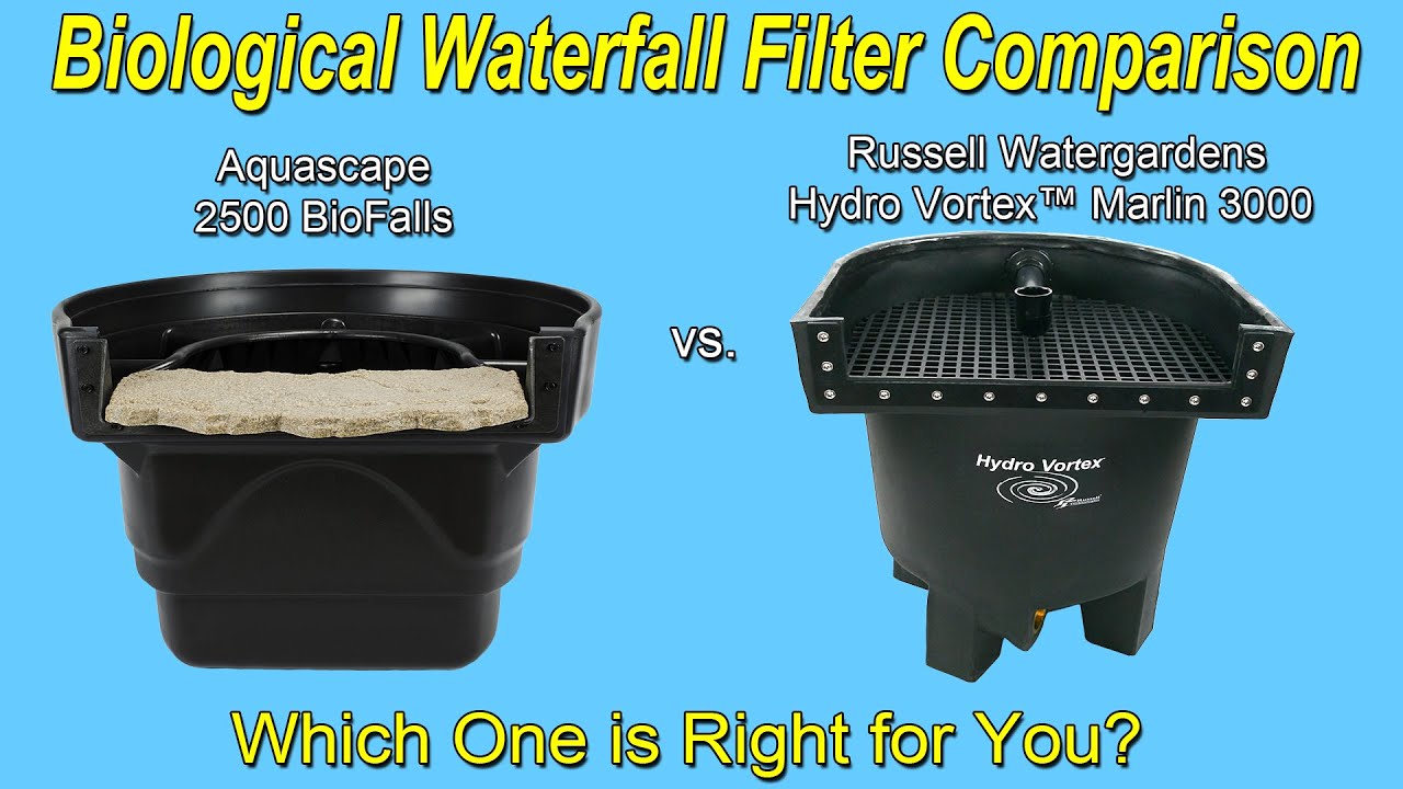 BioFalls vs Hydro Vortex: Biological Waterfall Filter Comparison ...