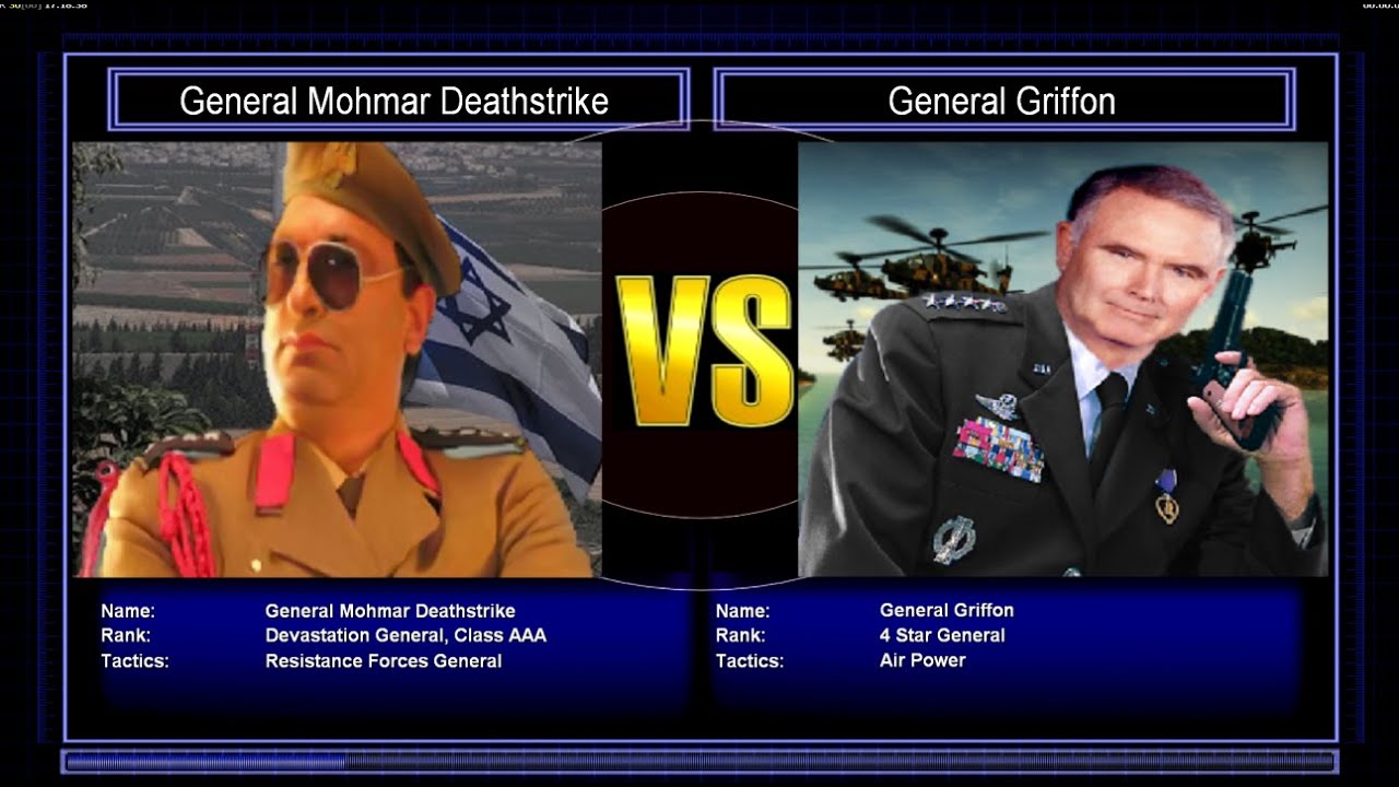 C&C General Zero Hour Reborn Mod General Mohmar Deathstrike VS General ...