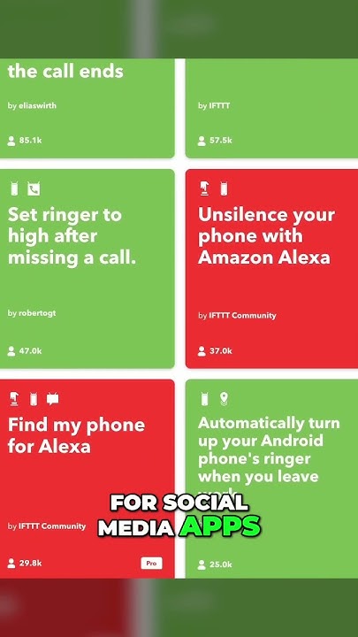 Automate social media and mobile devices for FREE with IFTTT - YouTube