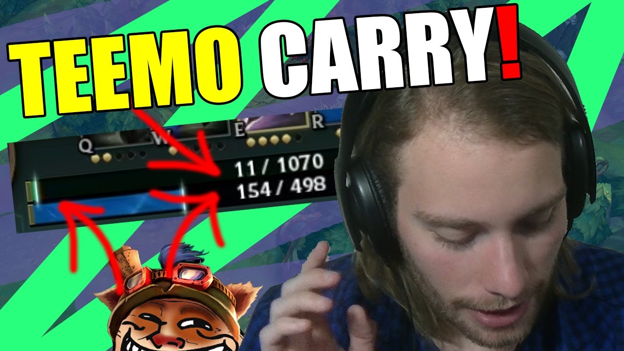 TEEMO CARRY! | RANKED #6 - YouTube