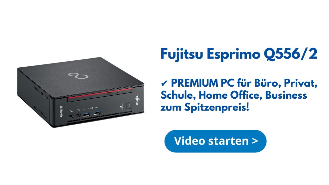 Fujitsu Esprimo Q556/2 - YouTube