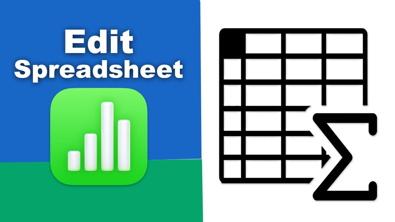 How To Edit A Spreadsheet In Apple Numbers Spreadsheet On Mac YouTube How To Edit A Spreadsheet In Apple Numbers Spreadsheet On Mac YouTube
