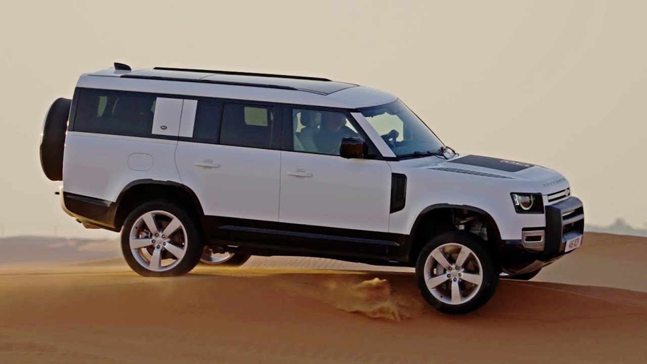 2023 Land Rover Defender 130 (8-SEAT) in the Desert - YouTube
