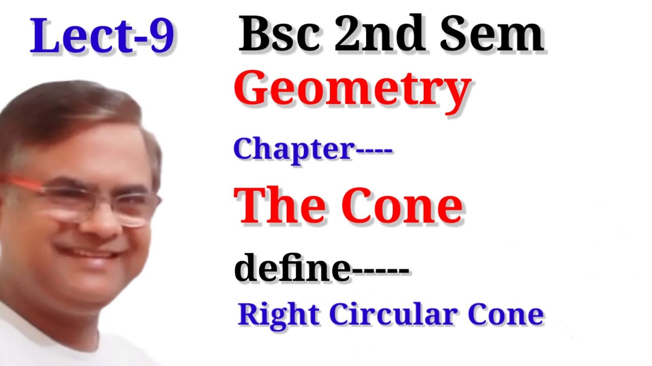 Bsc 2nd semester Geometry the Cone Important Questions - YouTube