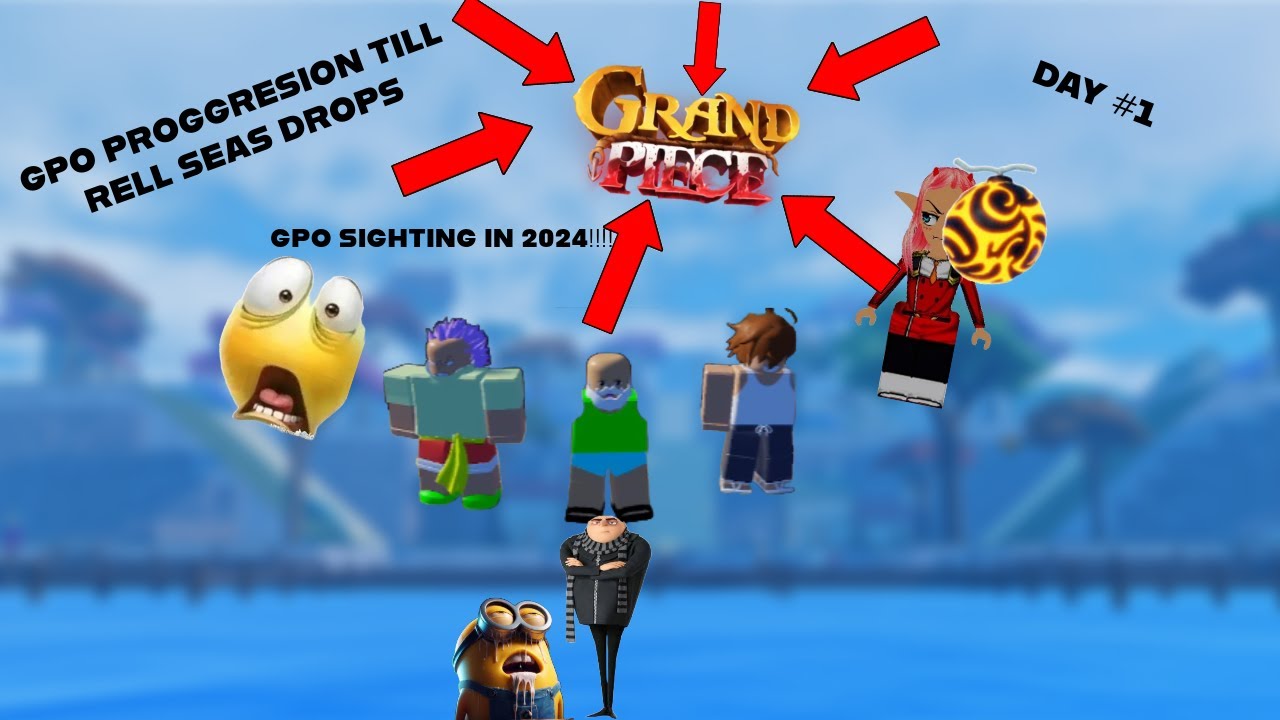 GPO FROM LEVEL 1 TO 625 PROG | DAY 1 | Roblox - YouTube