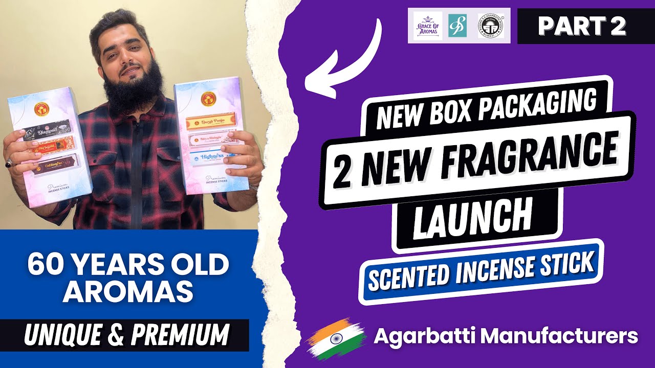 New Packaging With Our Unique & Premium Agarbatti | 2 New Launch ...