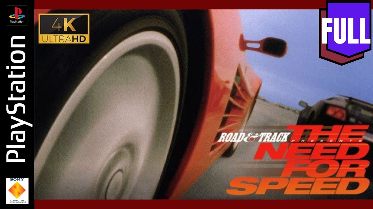 Need For Speed . Road To Track - Full Gameplay 4K UltraHD Primeiro Jogo ...