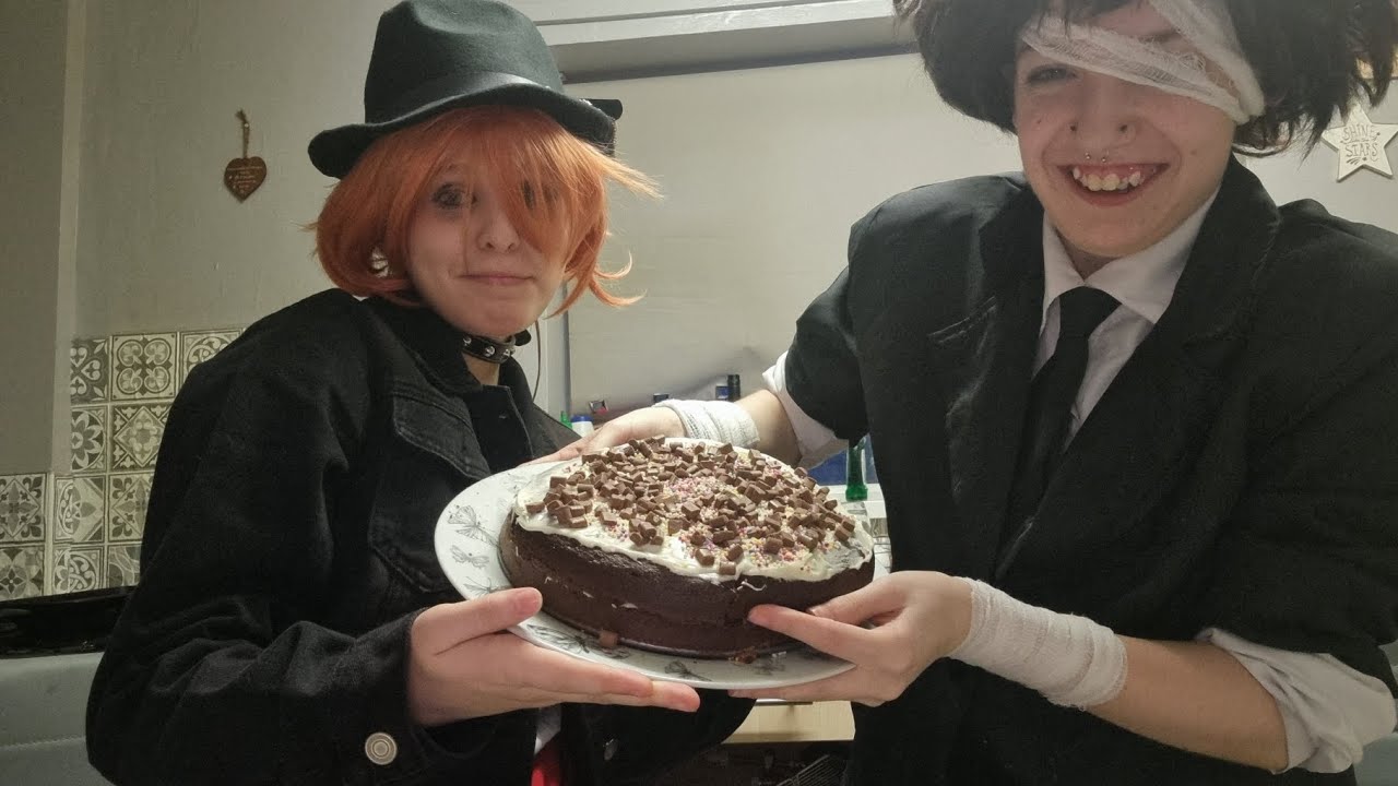 Baking with Chuuya And Dazai ||Cosplay||Bsd Bungou Stray Dogs||Bad ...