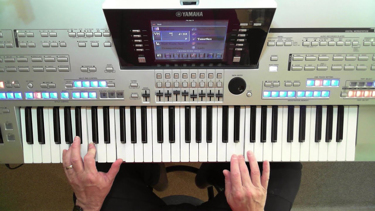 New York, New York - Short Version - Played On Tyros 4 Keyboard - YouTube