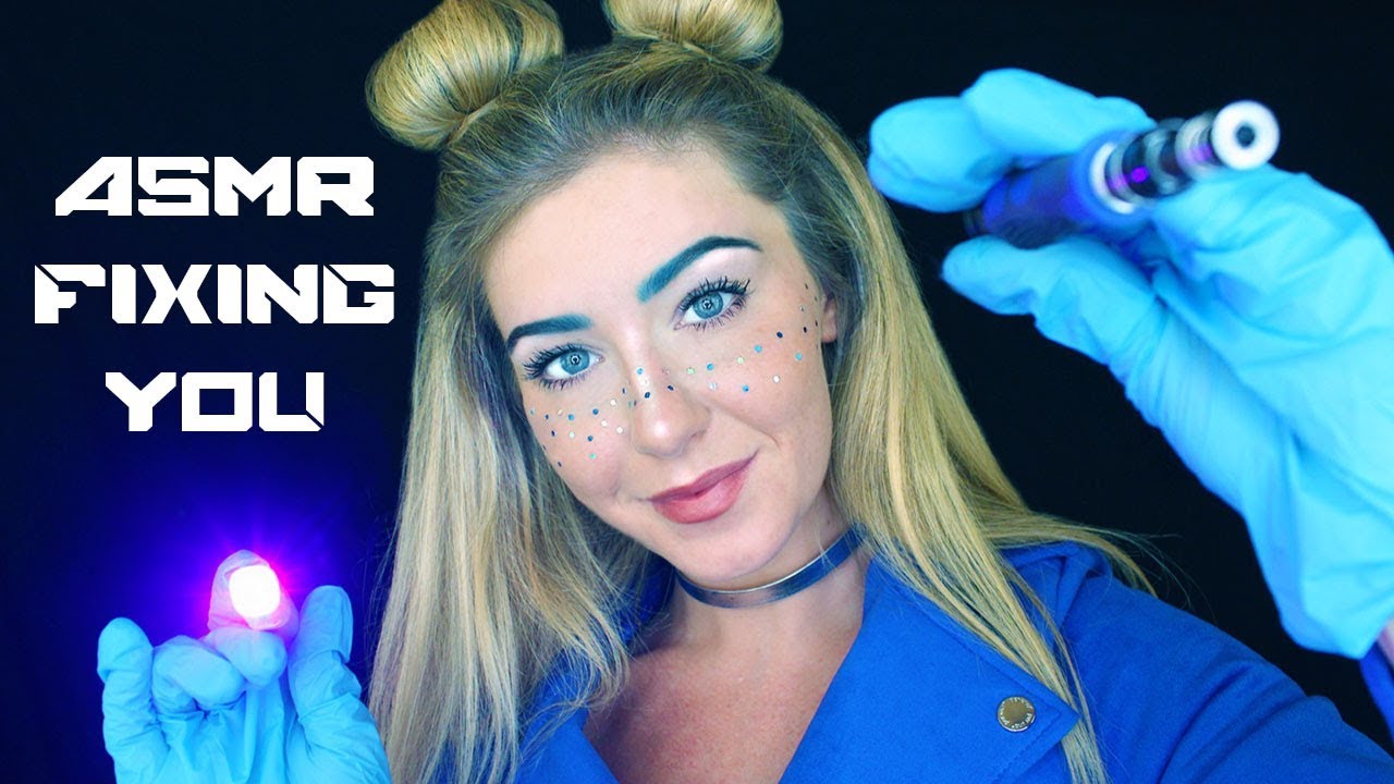 [ASMR] Fixing You 2 Sci-Fi Style - YouTube