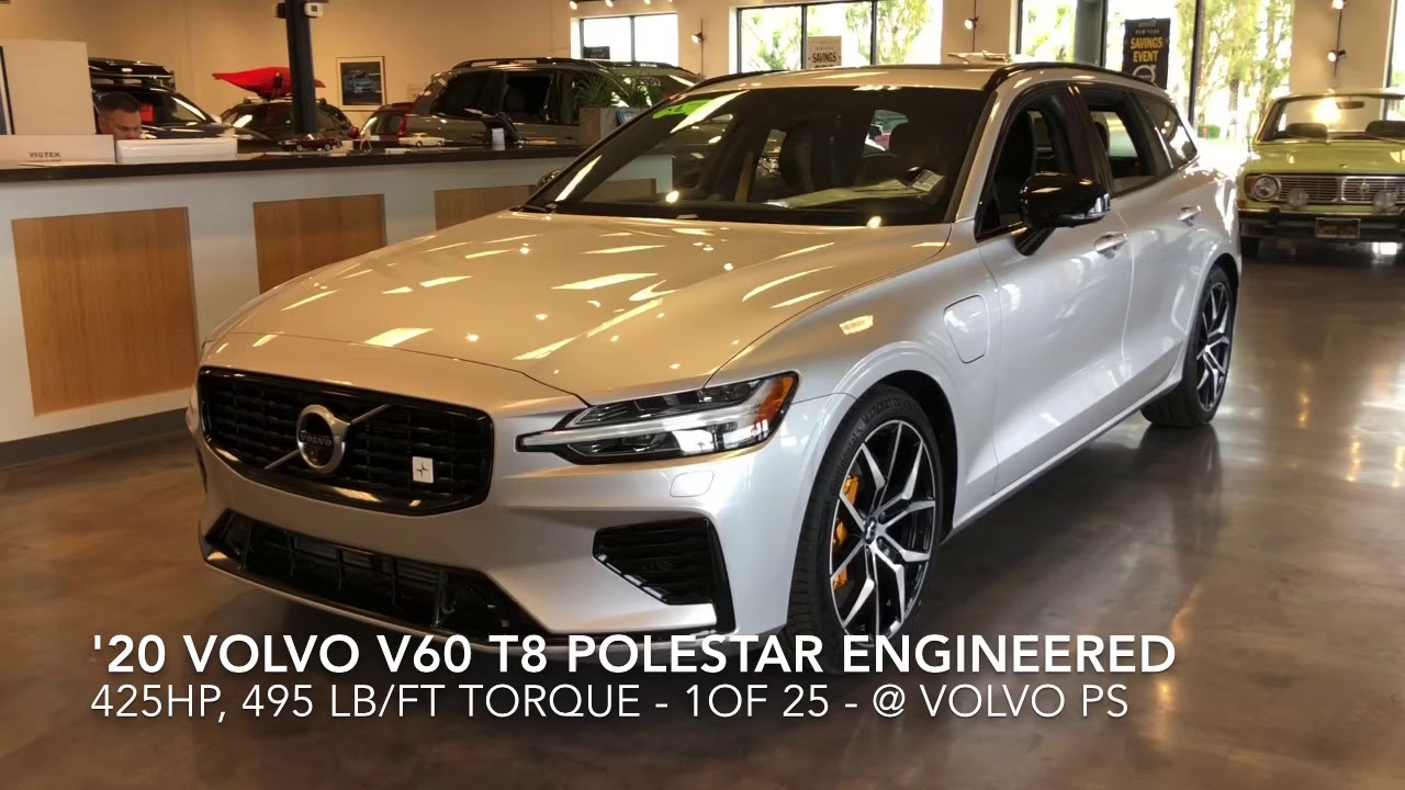 2020 Polestar VOLVO V60 T8 eAWD PlugIn - Performance Wagon - YouTube