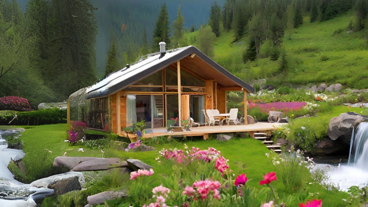 60 Canada Style Forest Low Cost Off-Grid House Design Ideas Off Grid ...