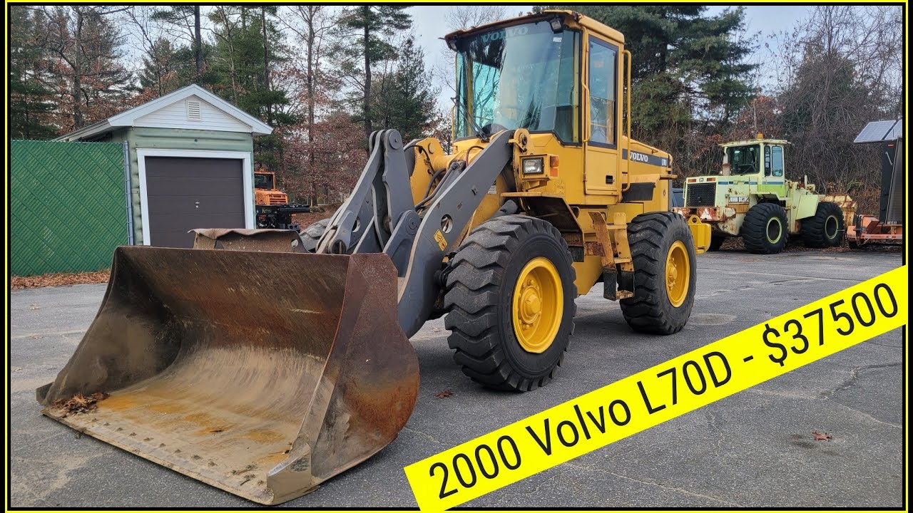 2000 Volvo L70D Wheel Loader with Quick Coupler For Sale in Hollis, NH ...