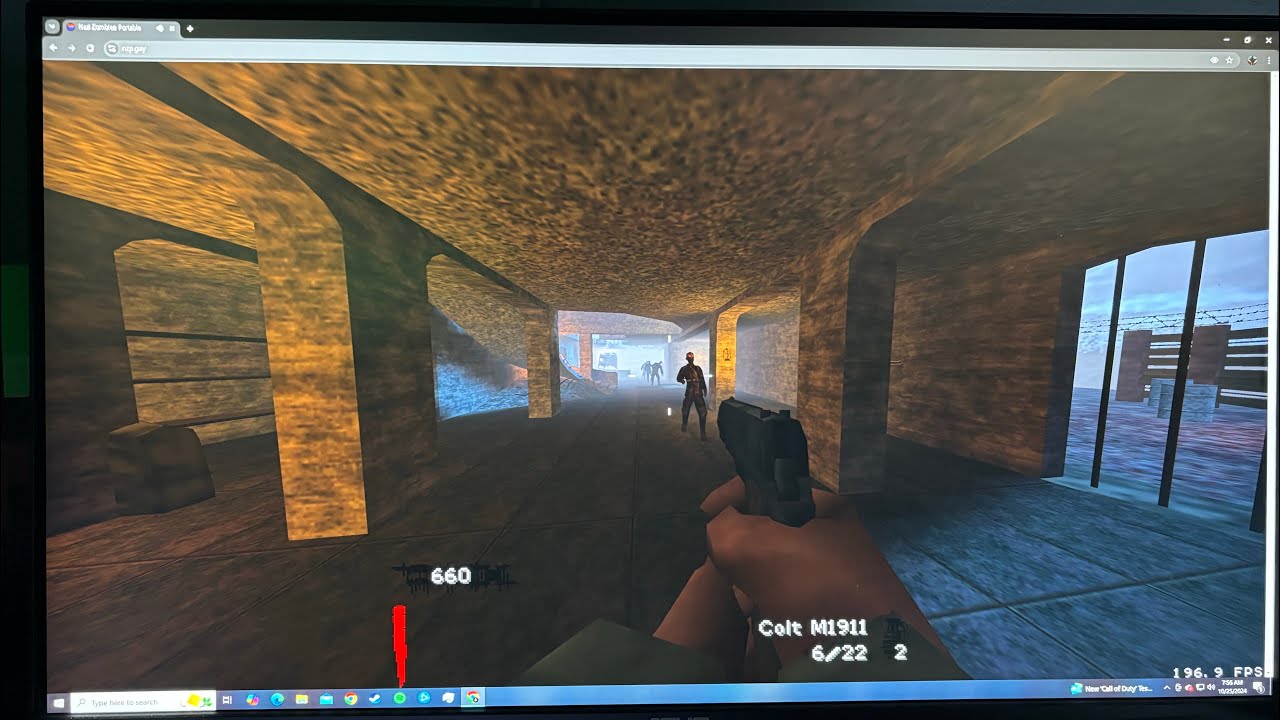 ASMR Gaming - Free Cod Zombies Web Browser Game - YouTube