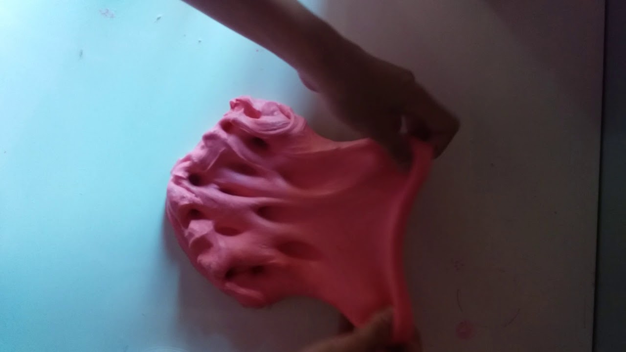 Clay slime nè - YouTube