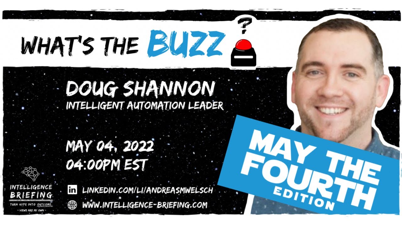 The Path to AI — What’s the BUZZ? (Guest: Doug Shannon) - YouTube
