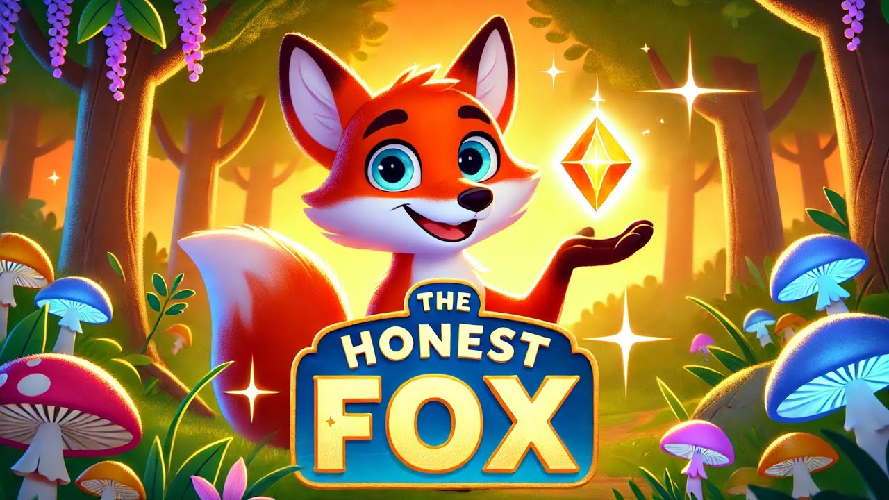 The honest fox | educational video for kids | story about an honest fox - YouTube