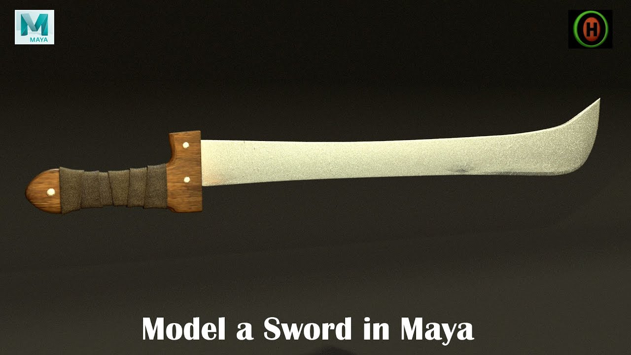 Autodesk Maya | How to Model a Sword of Dogan Alp. - YouTube