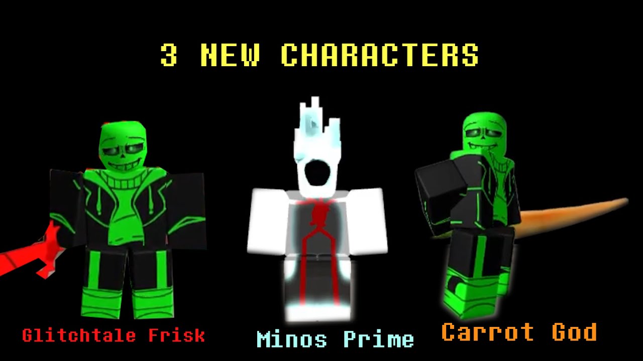 3 NEW CHARACTERS Undertale Test Place Reborn Showcase - YouTube