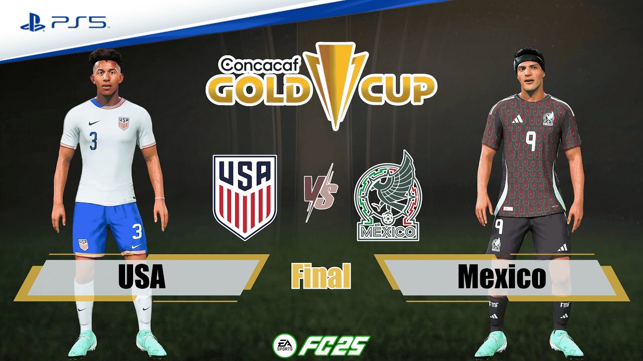 FC 25 - USA vs. Mexico | Concacaf Gold Cup 2025 - Final | Full Match ...