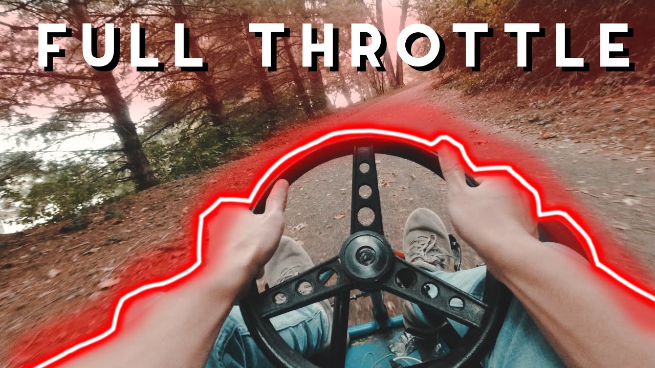 POV Go Kart Going FULL THROTTLE on Backroads - YouTube